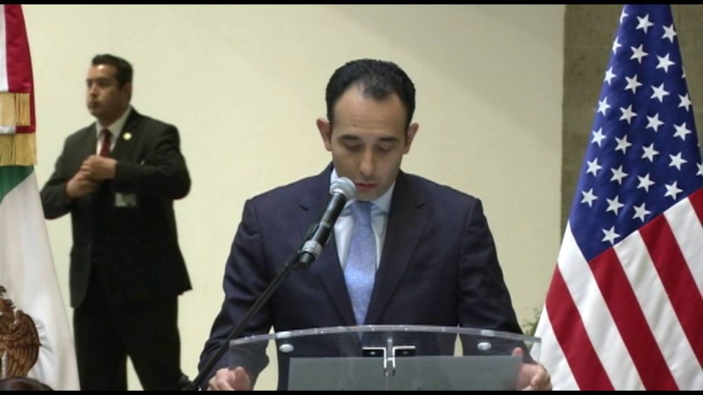Discurso del Sen. Roberto Gil Zuarth durante la visita de la embajadora ...