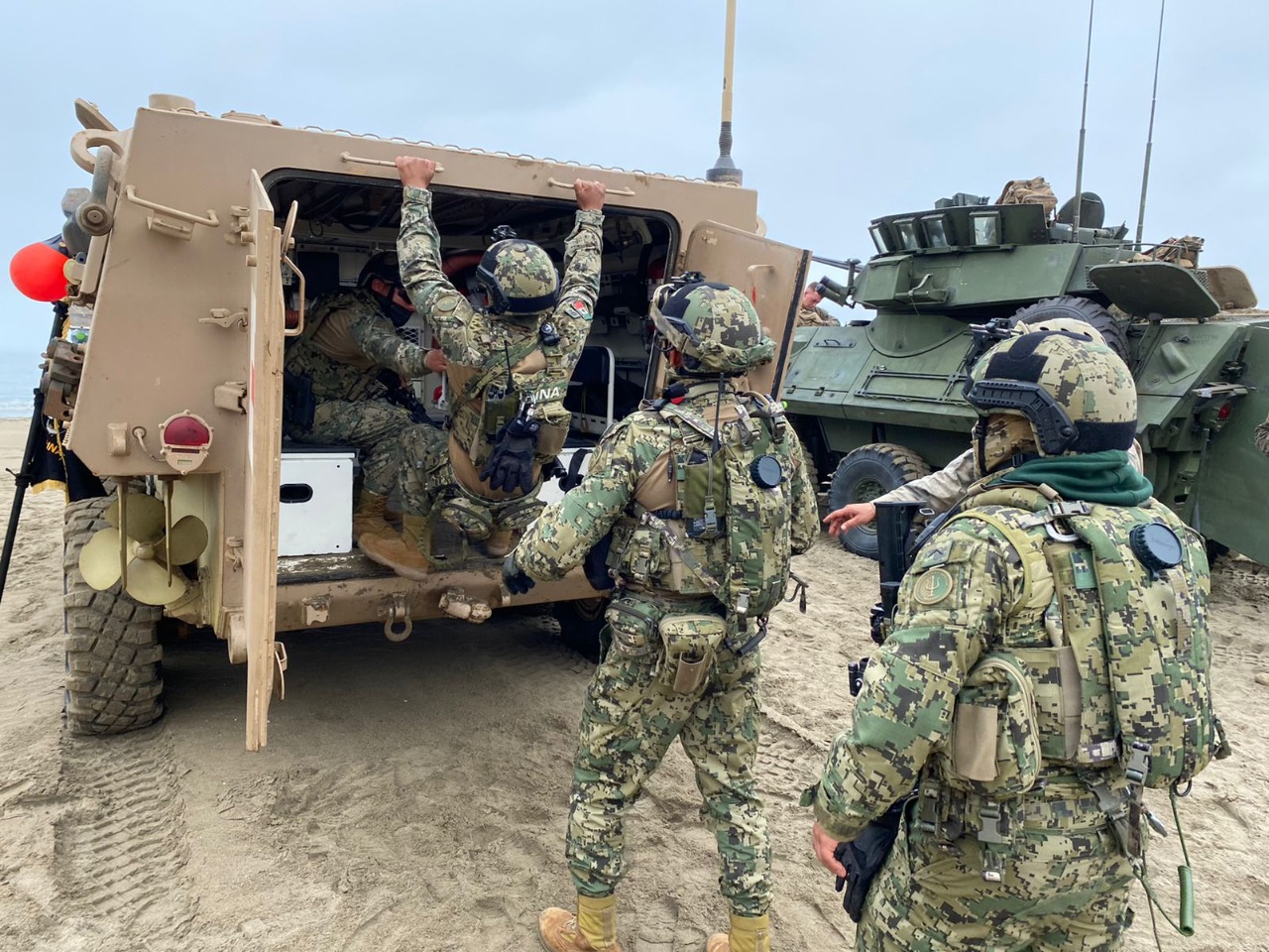 La POLA Juárez 101 terminó su participación en ejercicios navales en el ...